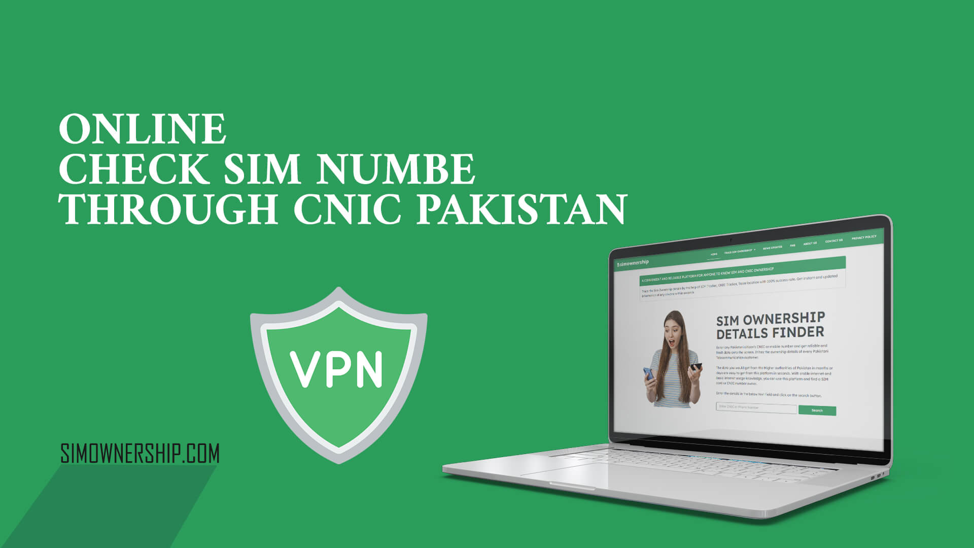 Online Check SIM Number Through CNIC Pakistan - SIM Ownership Search