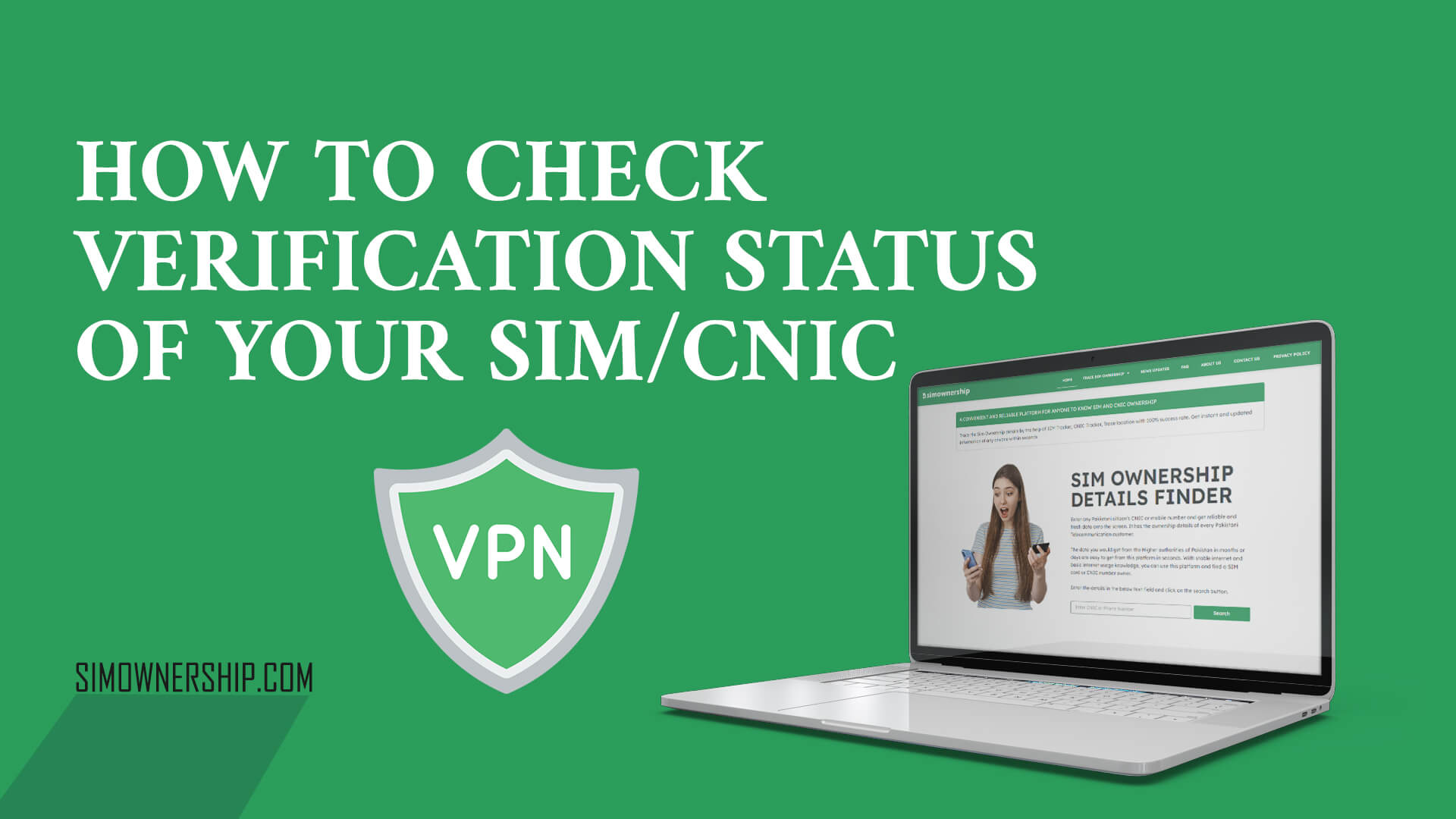 How to Check Verification Status of Your SIM/CNIC