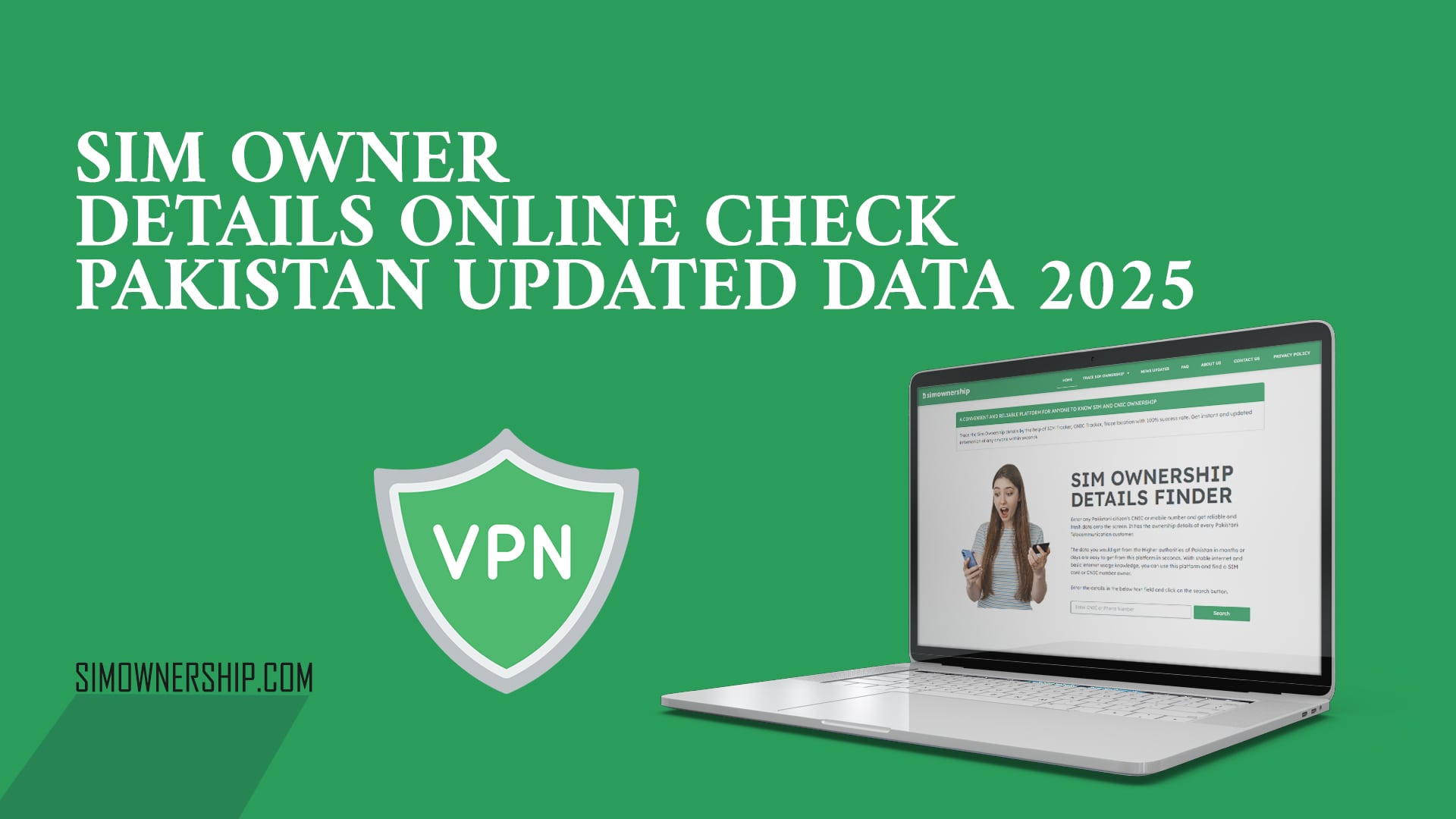 SIM Ownership Search - Find SIM & CNIC Details Instantly